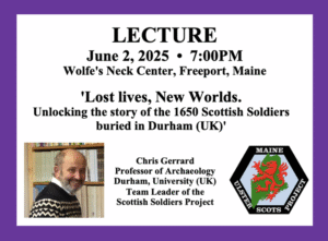 Lecture on Scottish Prisoners from the Battle of Dunbar - Scots in New ...